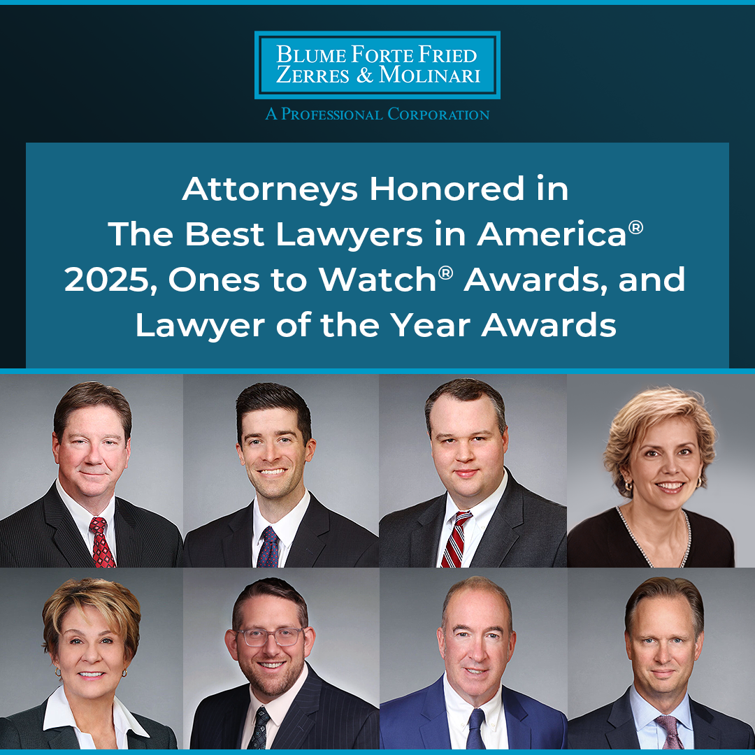 Blume Forte Attorneys Named Among Best Lawyers in America®